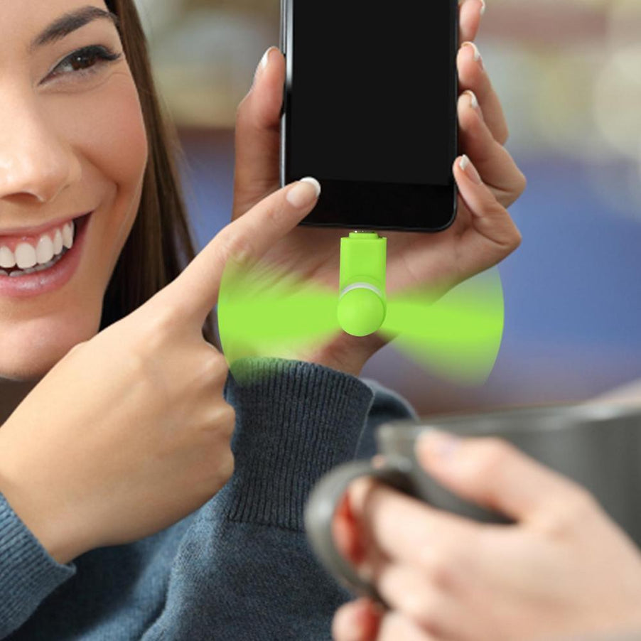 Ventilator USB Typ C für Handys - Lüfter für Mobilfunkgeräte | Maicona